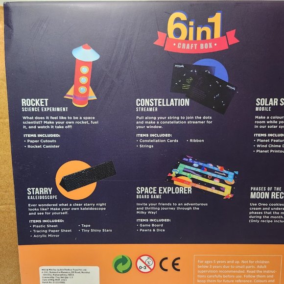 Toys | New Astronomy Space Explorer 6 Activities Diy Craft Set Kit ...